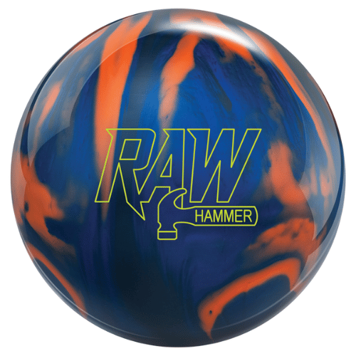 Hammer Raw Hammer Blue/Black/Orange Hybrid Bowling Ball ...