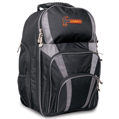 Hammer Tournament Backpack Grey — DiscountBowlingSupply.com