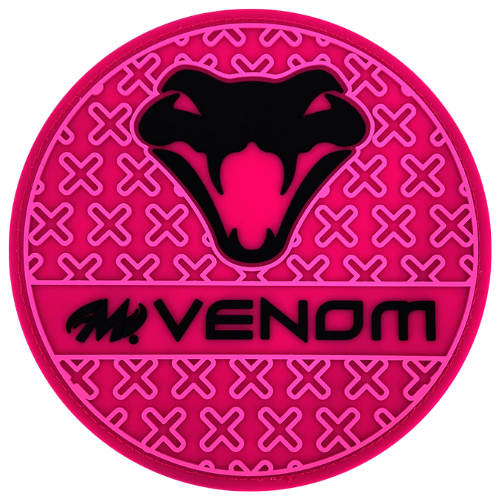 Motiv Hyper Venom Grip Disk Pink Shammy — DiscountBowlingSupply.com