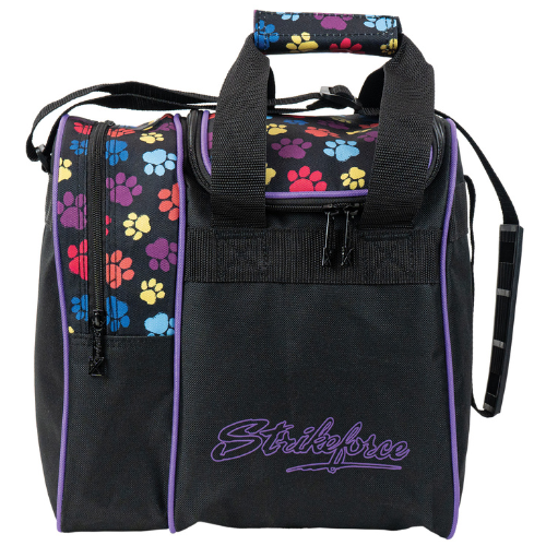 KR Strikeforce Rook Single Tote Paw Prints Bowling Bags ...