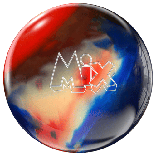 Storm Mix Red/White/Navy Bowling Ball — DiscountBowlingSupply.com