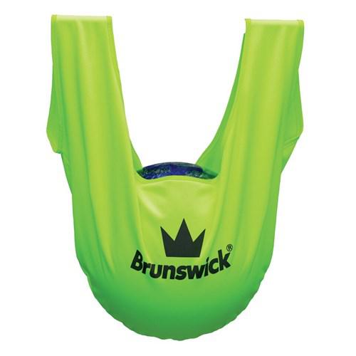 Brunswick Supreme Neon Green See Saw — DiscountBowlingSupply.com