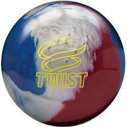 Brunswick Twist Red White Blue Bowling Ball — DiscountBowlingSupply.com