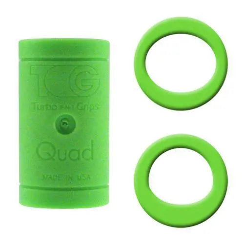 Turbo Grips Quad Bowling Finger Insert Green — DiscountBowlingSupply.com